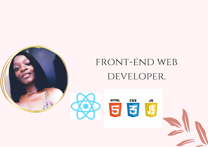 Use html css javascript, reactjs to create unique web design by ...