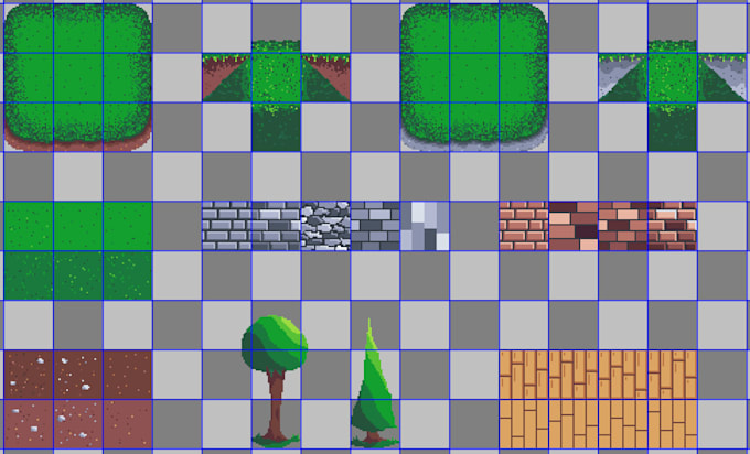 Create pixel art tile sets and assets for your game by Rhysdrawsstuff ...
