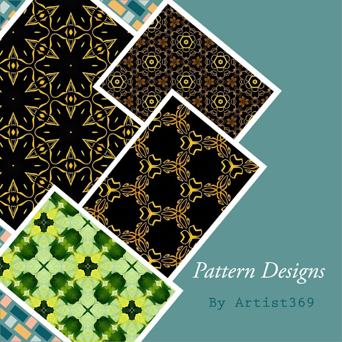 Create unique pattern masterpiece by Artist369 | Fiverr