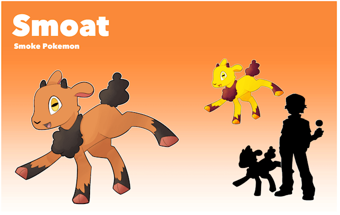 Make a fakemon design by Lucasrist | Fiverr