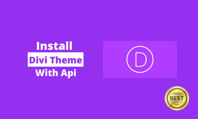 Install premium divi theme with api key by Mnaopu | Fiverr Install premium divi theme with api key by Mnaopu | Fiverr