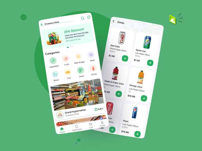 Design premium ui design for client , customer and partner apps by ...