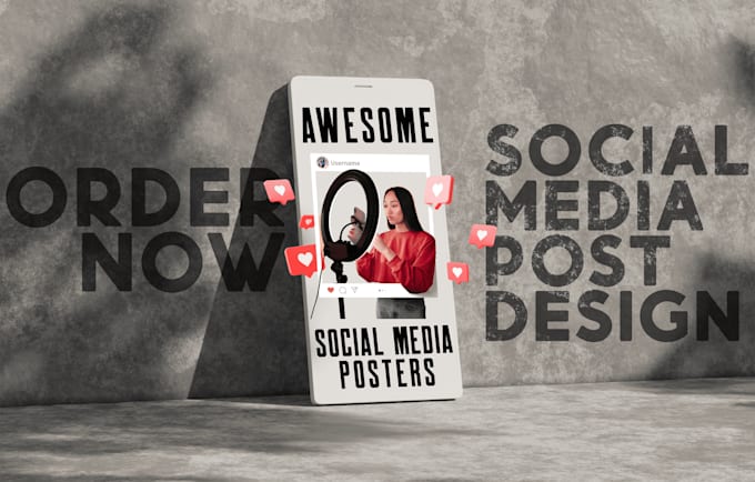 Design a custom and professional social media poster by Sd_senuth | Fiverr