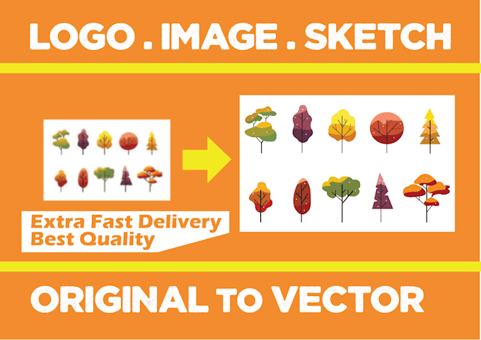 Vector tracing, convert jpg to vector, recreate, redraw logo, turn image to png by Ardianeka9 ...