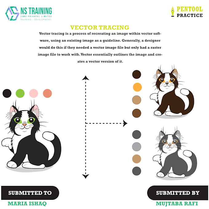 Do manual vector tracing, redraw and convert to vector by Logo_designer4o | Fiverr
