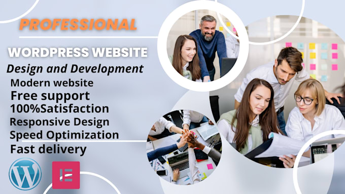 Build modern and responsive wordpress website design by Shumailakanw765 | Fiverr