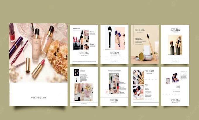 Design digital product catalog, clickable catalog, lookbook, line sheet ...