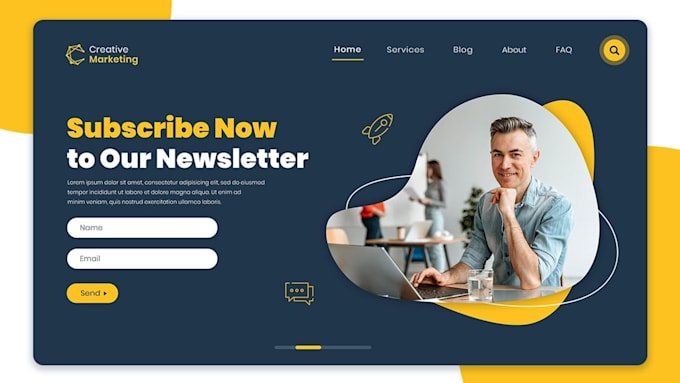 Responsive website using html css and javascript bootstrap by ...