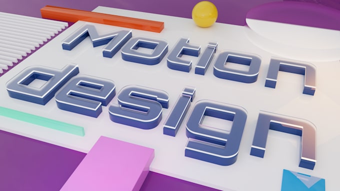 2d and 3d motion design by Alikhanoo | Fiverr