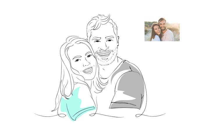 Create awesome line art illustration by Nef_studio | Fiverr