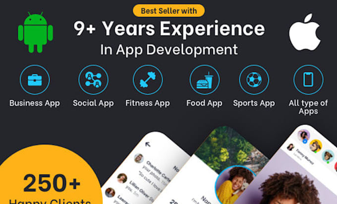Develop ios and android applications by Savaniriken | Fiverr