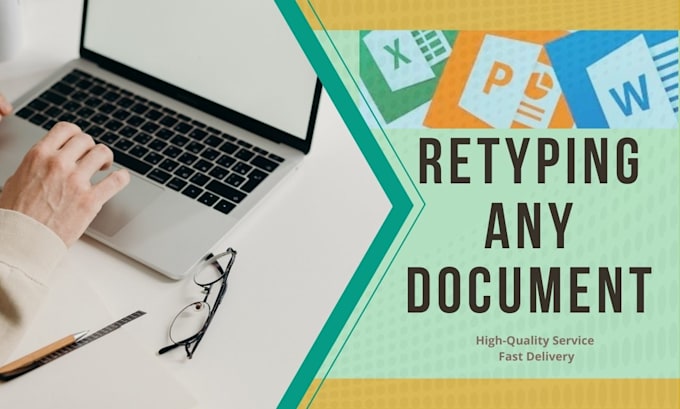 Do retype any document to word, excel, or ppt by Dinushawithanaw | Fiverr