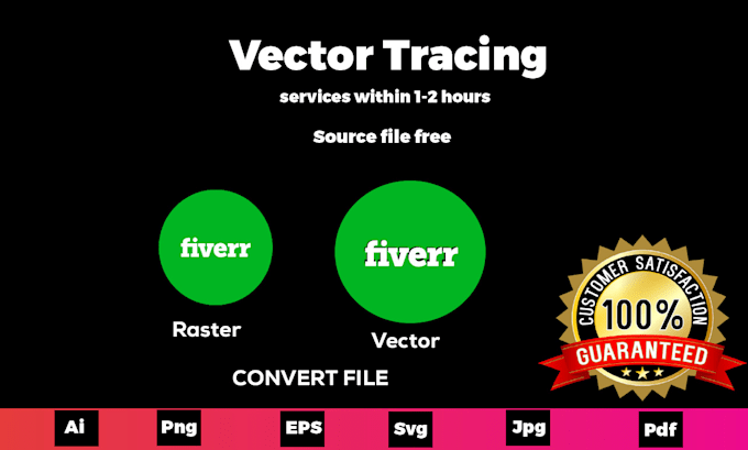 Vector tracing logo, vectorize image, convert to vector in two hours by ...