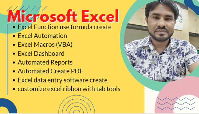 Automate excel formula, vba macros, dashboard, userform by ...