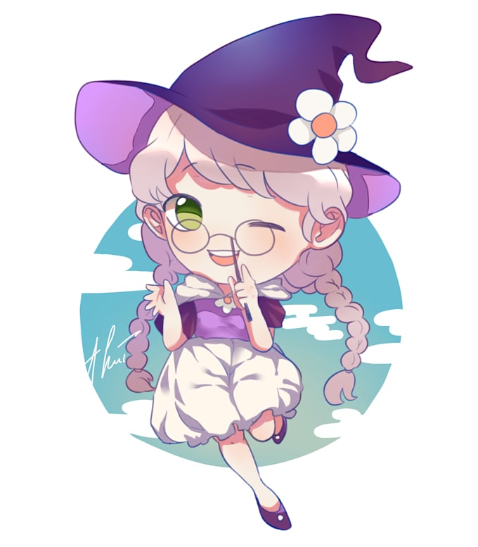 Draw super extremely cute chibis for you by Wsaltie_ | Fiverr