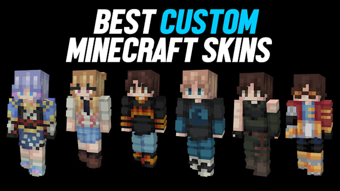Make custom high quality minecraft skin by Eelementstudios | Fiverr