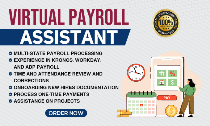 Be your virtual payroll assistant by Eriellejay | Fiverr