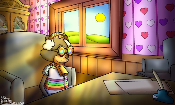 Draw your toontown character or make one for you by Felixthetoon | Fiverr