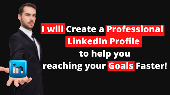 Create a professional linkedin profile for you by Hunainamjad | Fiverr
