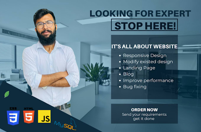 Your expert frontend and backend development services by Mrqureshipro ...