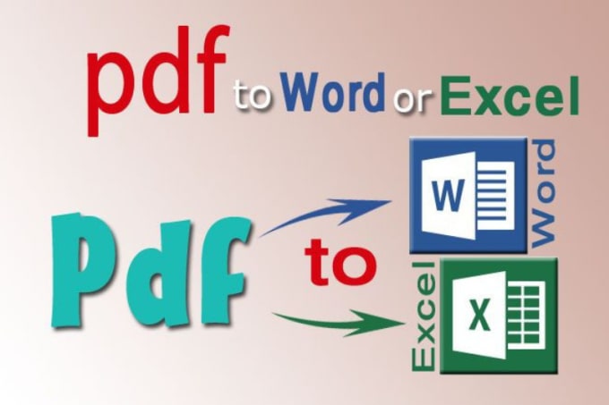 Convert pdf into ms excel or word by Mertklc19 | Fiverr Convert pdf into ms excel or word by Mertklc19 | Fiverr