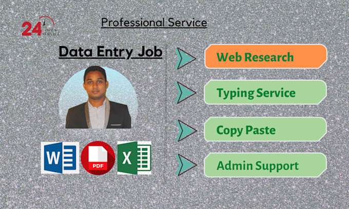 Do excel data entry, web research, copy paste and virtual assistant by Sheikhramjan89 | Fiverr