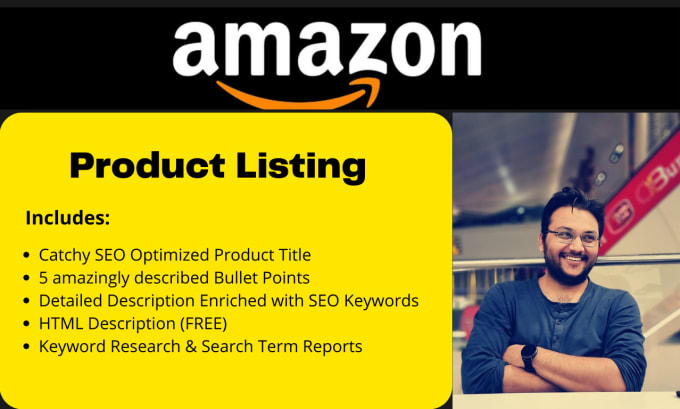 Write seo optimized product listing and product description by ...