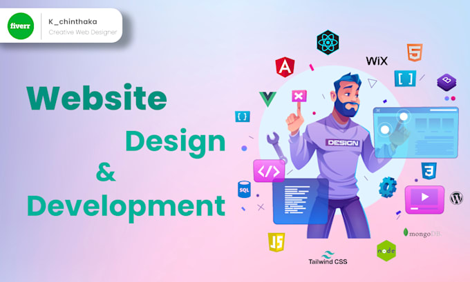 Use Html Css Reactjs To Create High Quality Stylish Website By K 3429