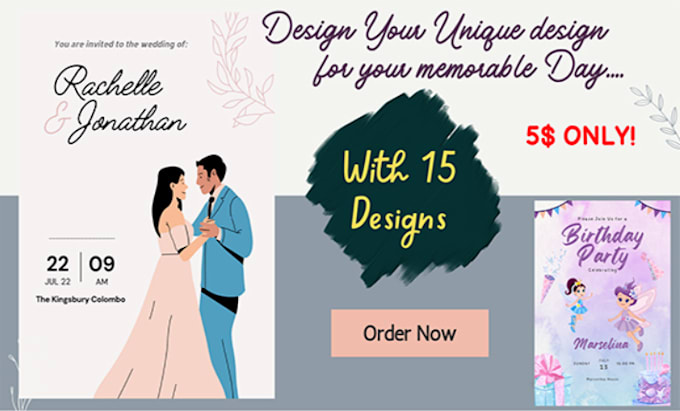 Design 15 aesthetic invitation designs for your memorable day by ...