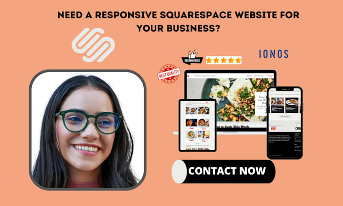 Squarespace website design squarespace website redesign squarespace developer by Netlution_xpert ...