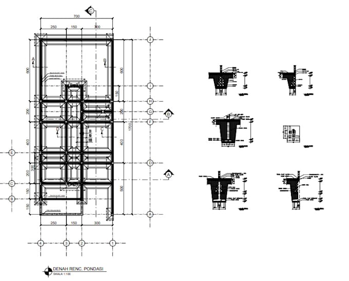 Drawing a simple house 36 square meters building type by Vleader76 | Fiverr