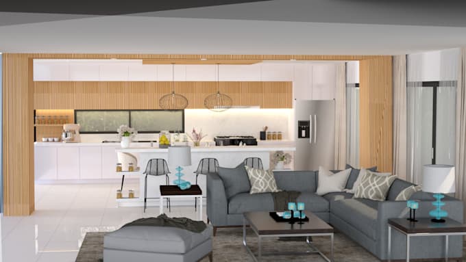 Create 3d rendering requirements for your space by Iahboller | Fiverr