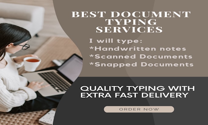 Flawlessly retype any scanned handwritten note and documents by ...