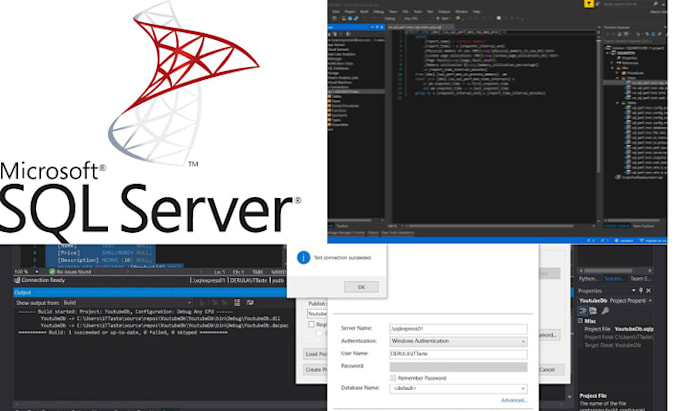Build your microsoft server database projects by Bhaktachrout | Fiverr