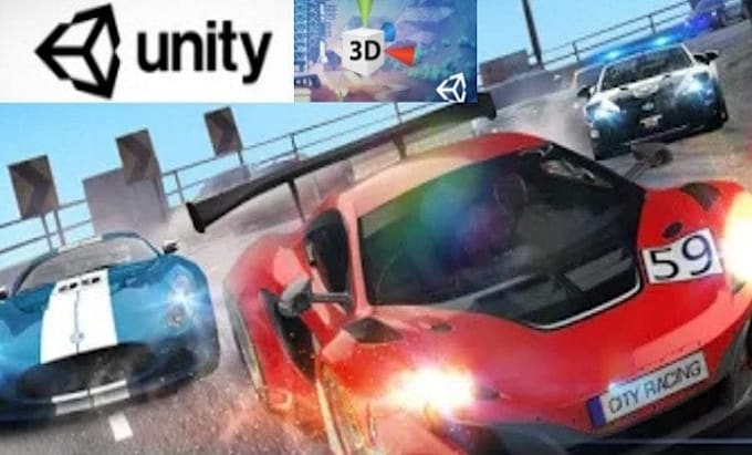 Build car racing game, 2d 3d car racing game in unity and unreal engine ...