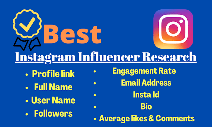 Do best instagram influencer and hashtag research for influencer ...