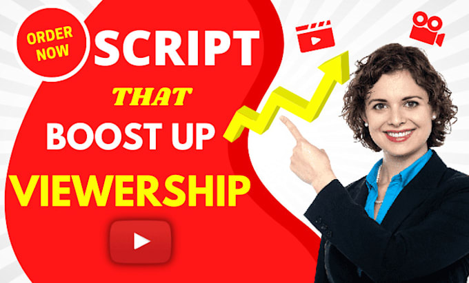 Write compelling and engaging yt video scripts to boost your viewership by Rabiasalman19 | Fiverr