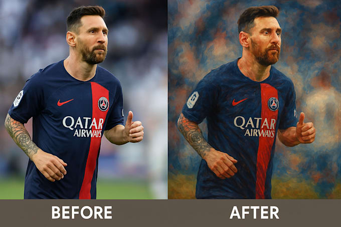 Create custom realistic smudge digital painting by Pkmunda859 | Fiverr