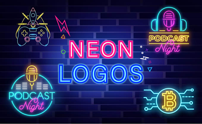 Design your neon logo, neon sign, and neon line art by Masifcheema | Fiverr