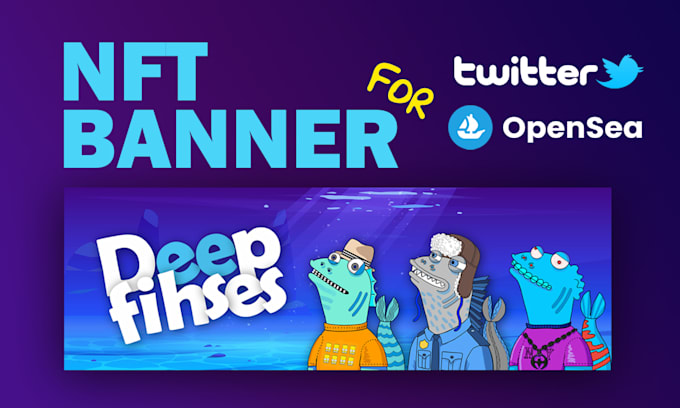 Design nft banner for twitter and opensea header by Annarastorgueva ...