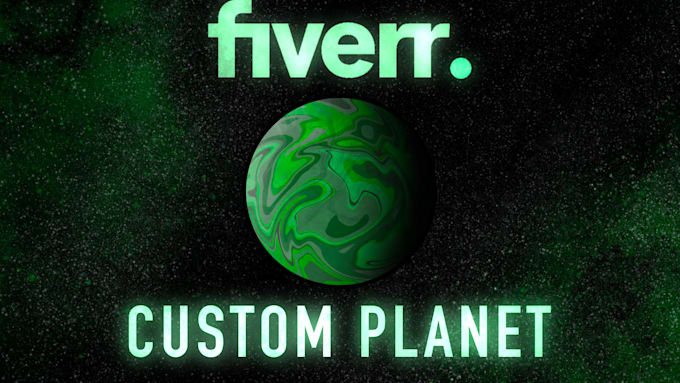 Create your custom planet by Bra_zz_y | Fiverr