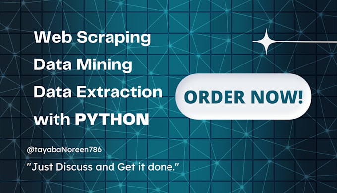 Do web scraping, data mining, and extraction from website python by ...