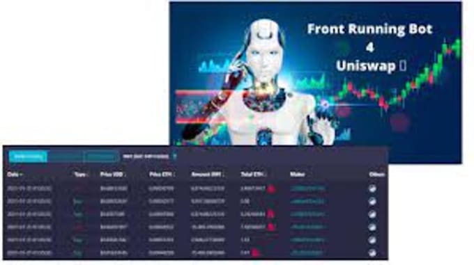Create a front running bot for uniswap by Adamcryptodev | Fiverr
