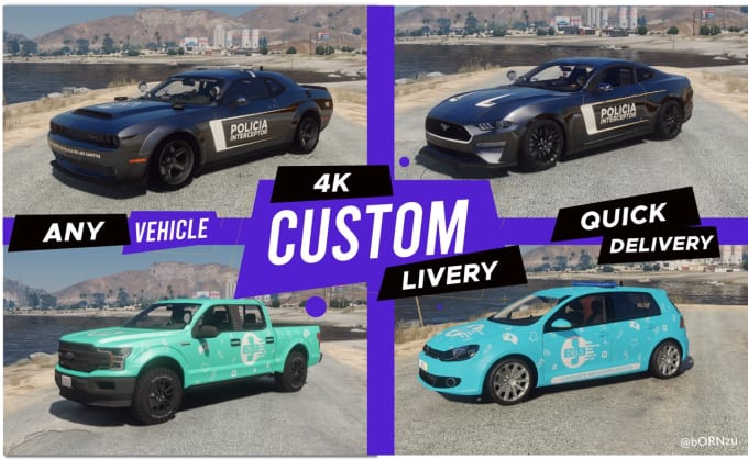 Fivem Car Livery Template Fivem Car Livery Template