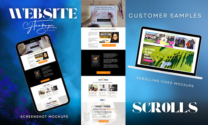 Create professional scrolling videos of your website by Cj_teck | Fiverr