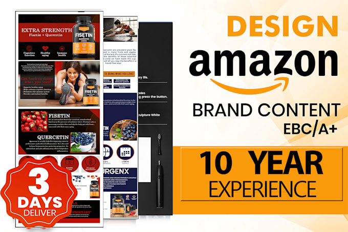 Design amazon enhanced brand content ebc a plus, listing images by ...