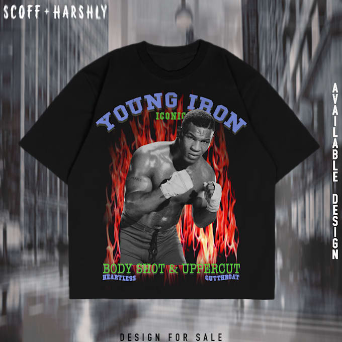 Create mike tyson design for your brand with a fantastic experience by ...