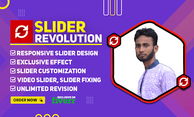 Build , customize, fix edit and design revolution slider by Devarif ... Build , customize, fix edit and design revolution slider by Devarif ...