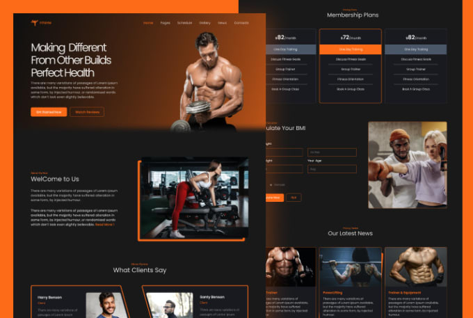 Create landing page uiux design, website uiux design in figma by ... Create landing page uiux design, website uiux design in figma by ...