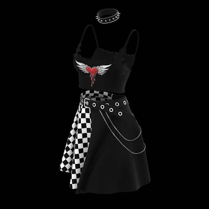 3d clothing mockups for 3d fashion apparel in clo3d and marvelous ...
